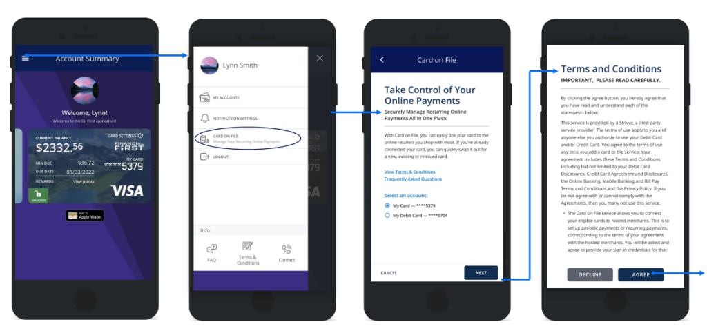 Card on File Program - Harvard Federal Credit Union